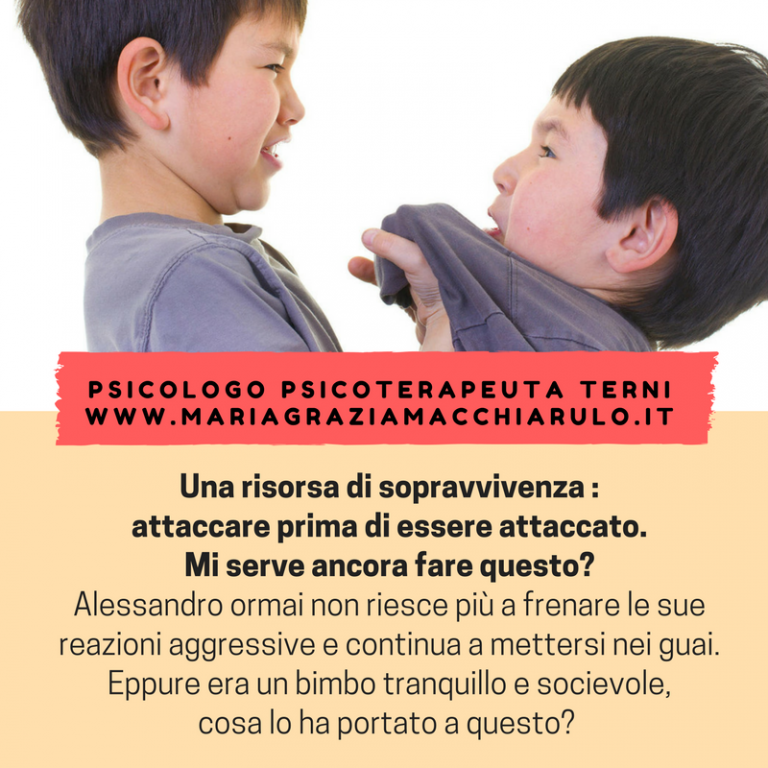 Attaccare prima di essere attaccato - Psicologa - Psicoterapeuta Terni